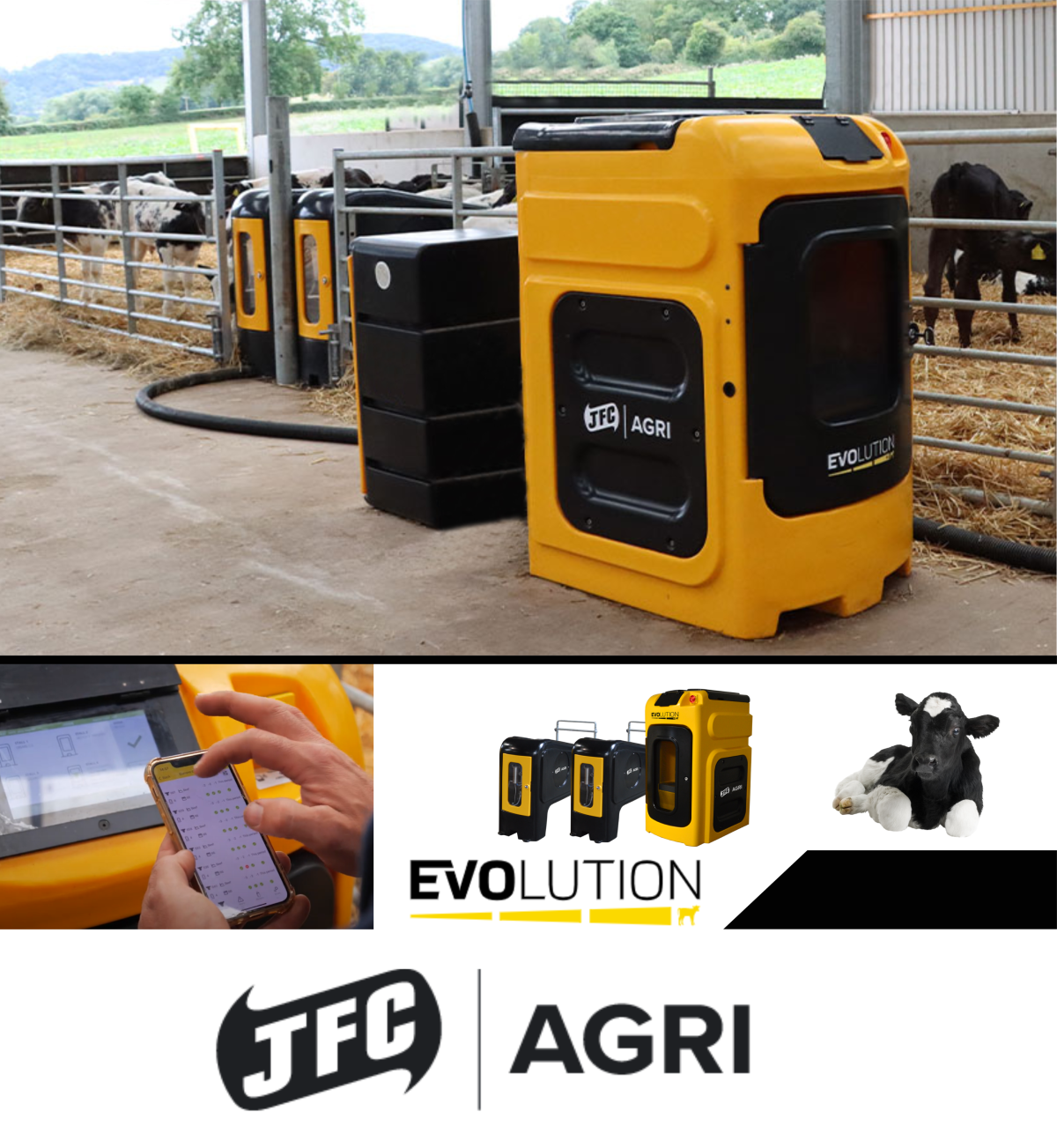 Eneforhandler af JFC Evolution Automatic Calf Feeder produkter i Danmark - Nyheder